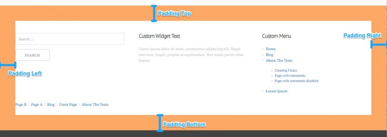 LaunchPad Settings: Footer - LifterLMS