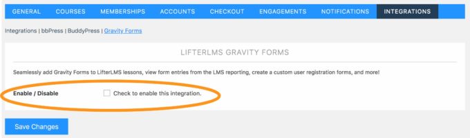 Getting Started with LifterLMS Gravity Forms - LifterLMS