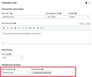 How do you allow students to gain access to courses and memberships ...