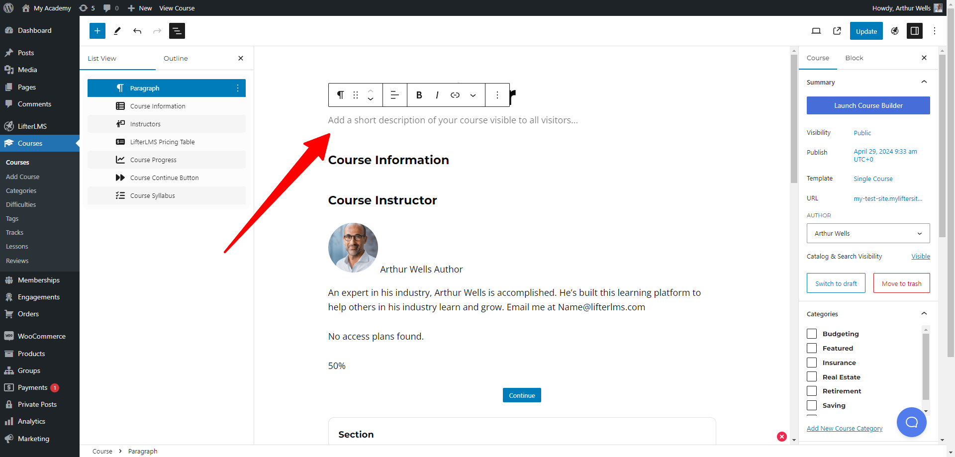 How to Create a Course with LifterLMS - LifterLMS
