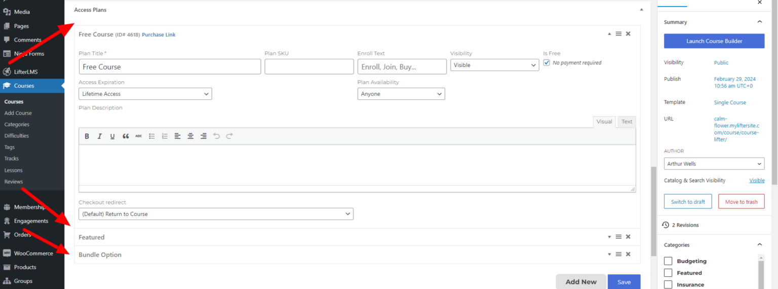 How to Create a Course with LifterLMS - LifterLMS