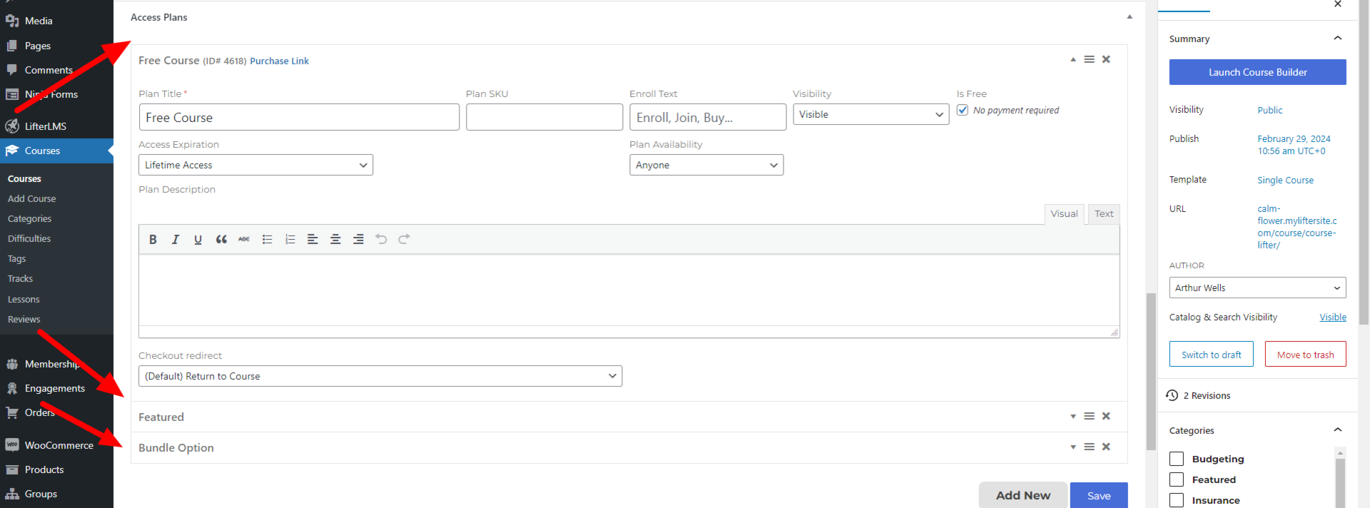 How to Create a Course with LifterLMS - LifterLMS