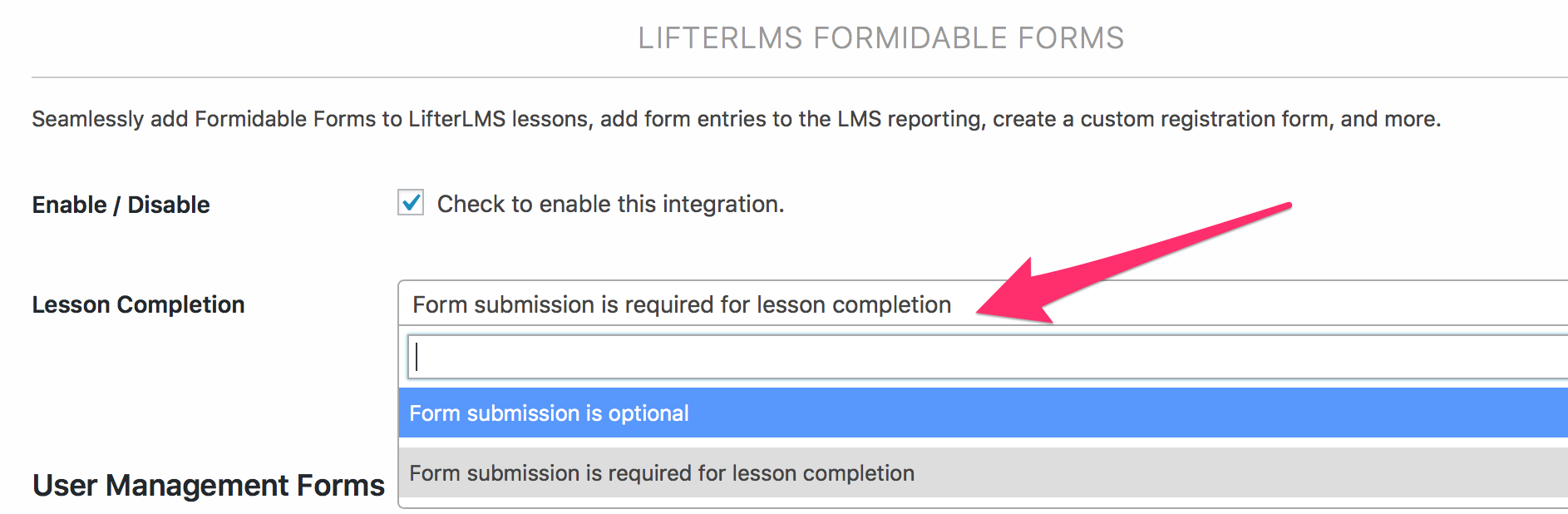 Getting Started with LifterLMS Formidable Forms - LifterLMS