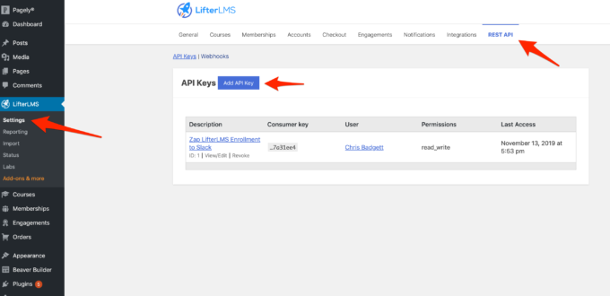 Getting Started with LifterLMS and Zapier - LifterLMS