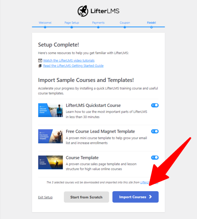 Getting Started with the Course Template - LifterLMS