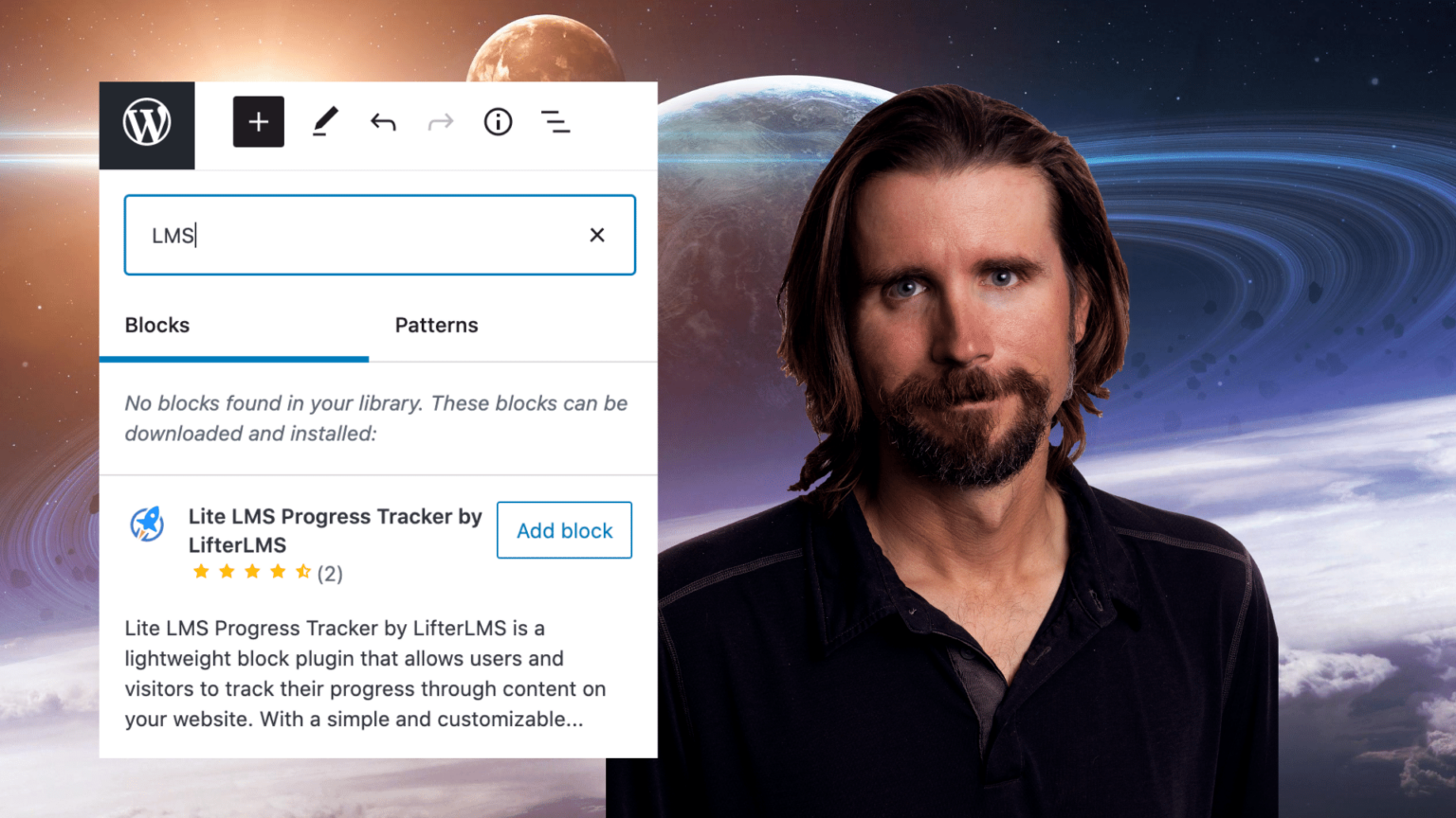 Free WordPress LMS Block Plugin Now Available
