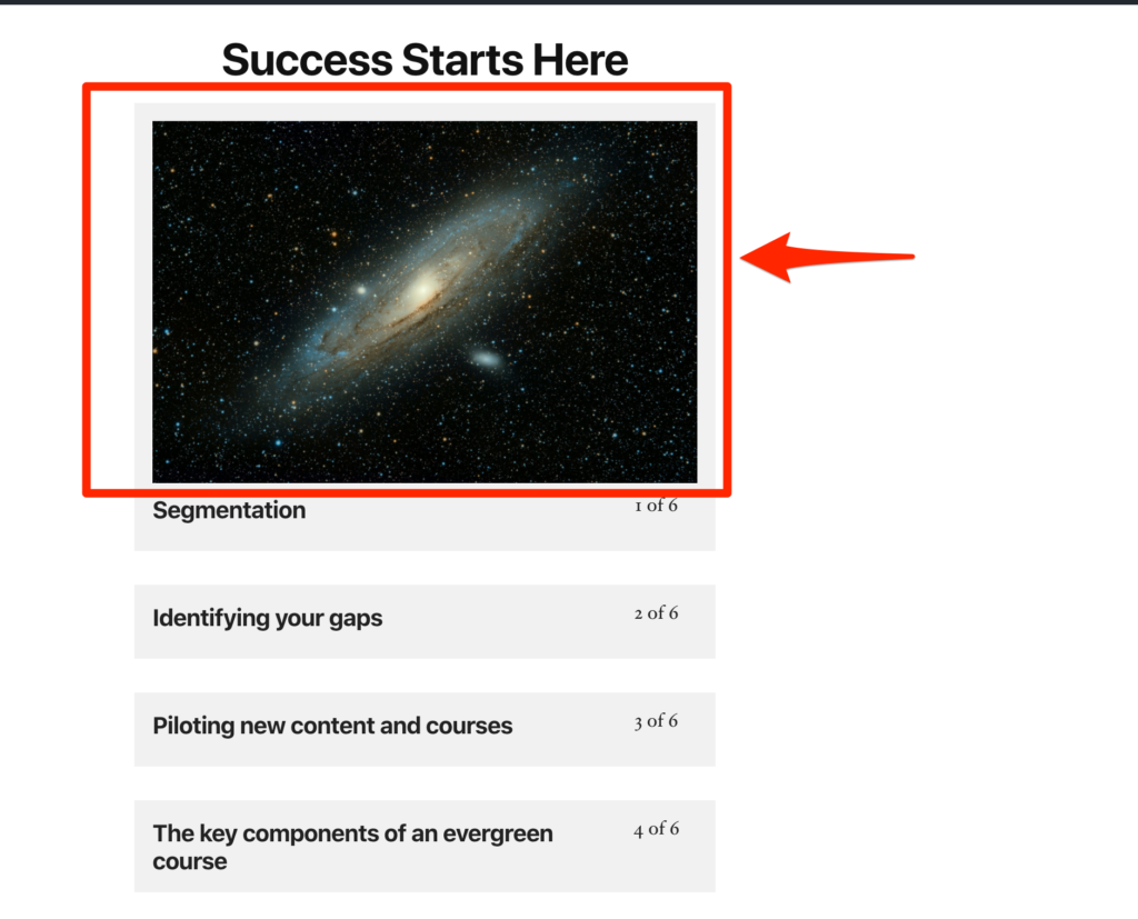 Getting Started with Lesson Thumbnails or Featured Images - LifterLMS