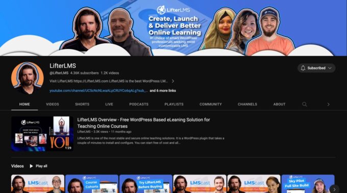 Getting started with LifterLMS - LifterLMS