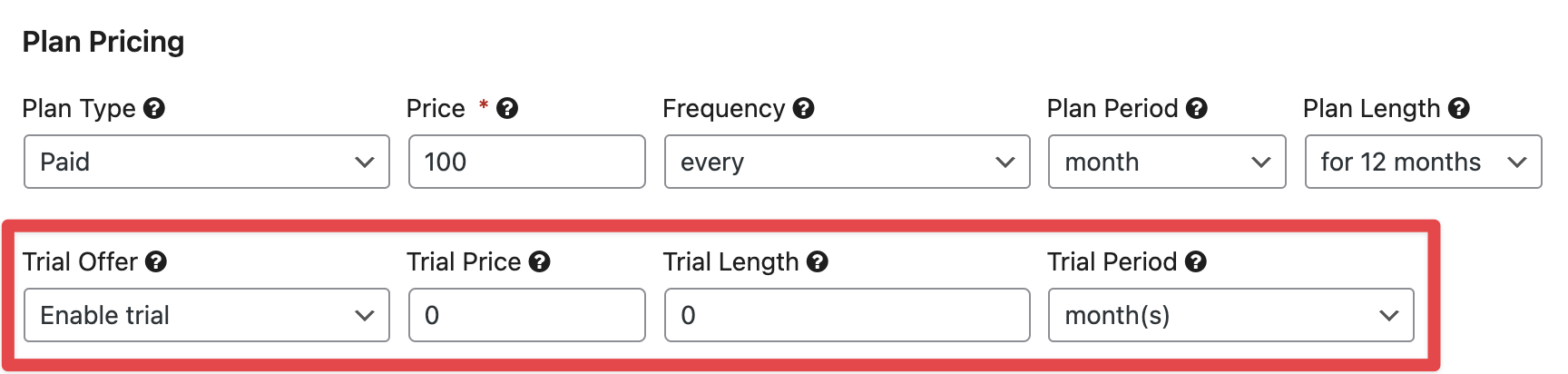 Access Plan Options - LifterLMS