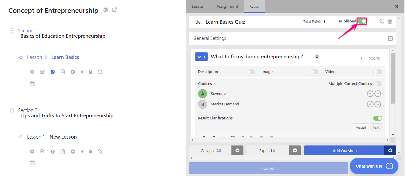 How to Check Quiz Results in WordPress | LifterLMS