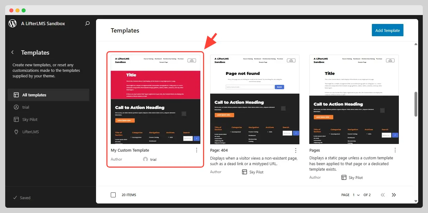 Sky Pilot Theme Getting Started Walkthrough - LifterLMS