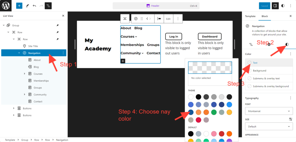 Setting up Menus in Sky Pilot Theme | LifterLMS