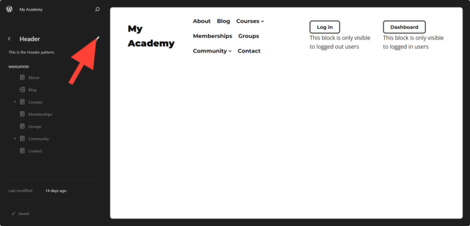 Setting up Menus in Sky Pilot Theme - LifterLMS