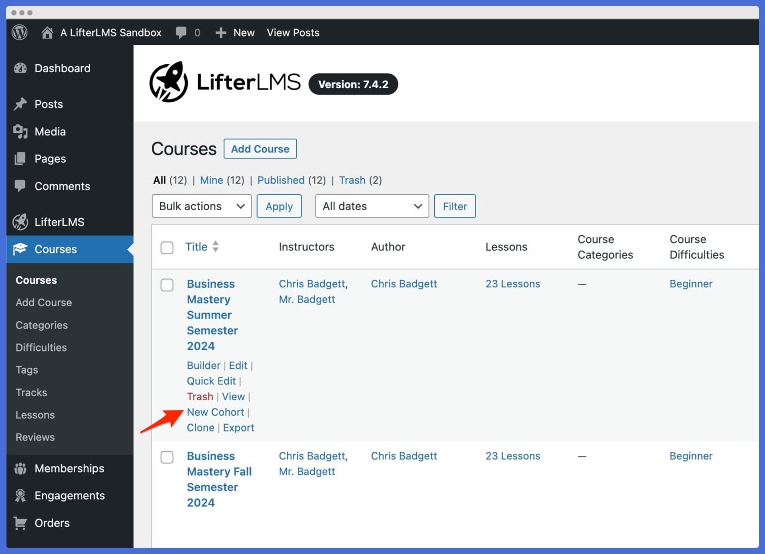 Course Cohorts: New Group Learning Add-On For LifterLMS - LifterLMS
