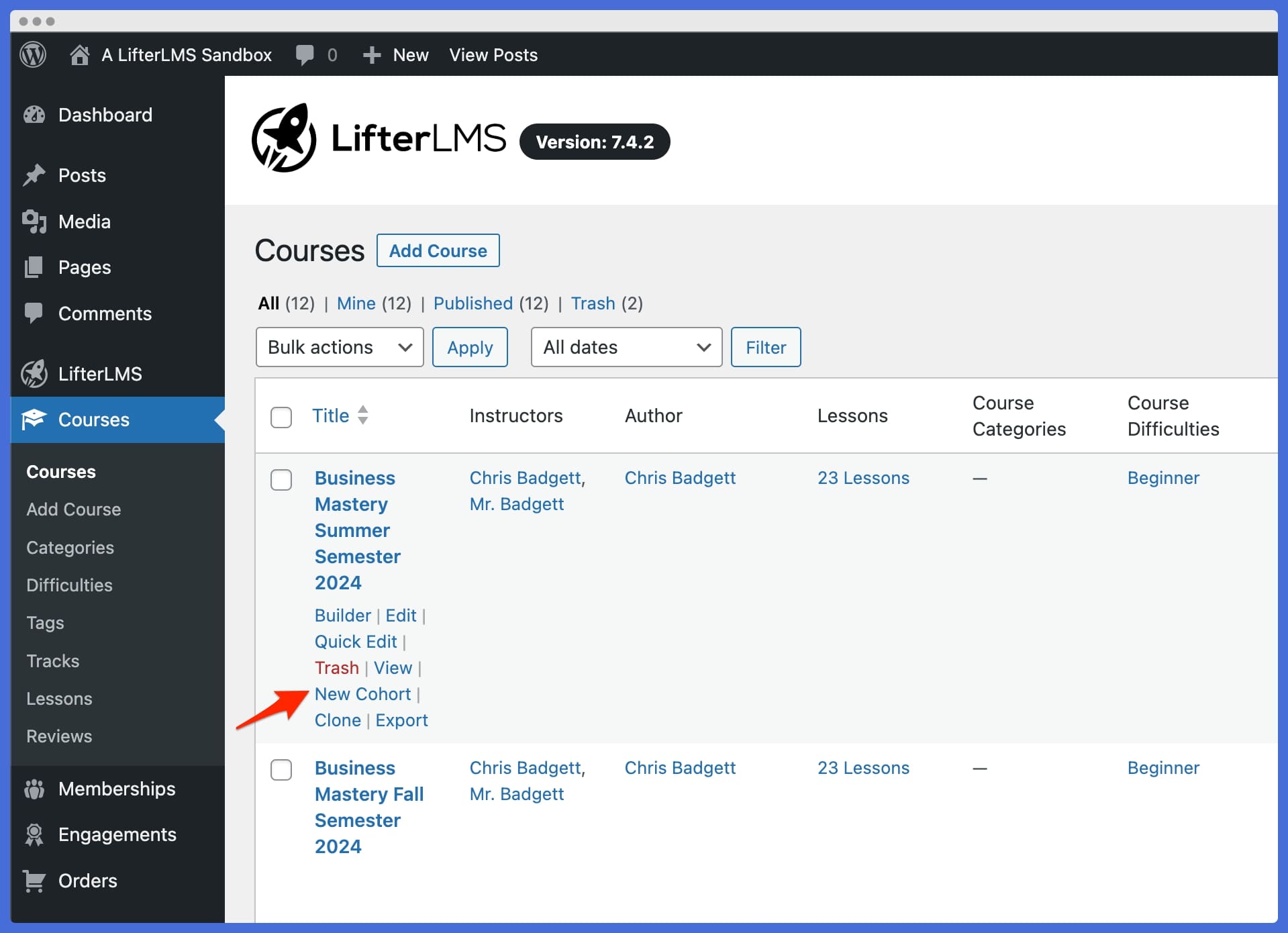 Course Cohorts: New Group Learning Add-On For LifterLMS - LifterLMS