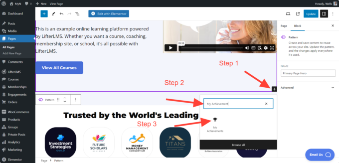 LifterLMS Blocks - LifterLMS