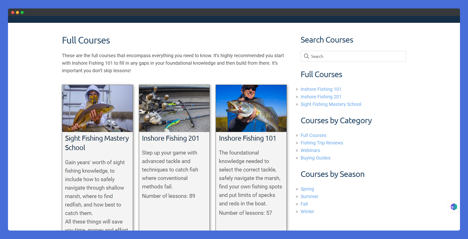 How Devin Created Online Courses for a Membership Website