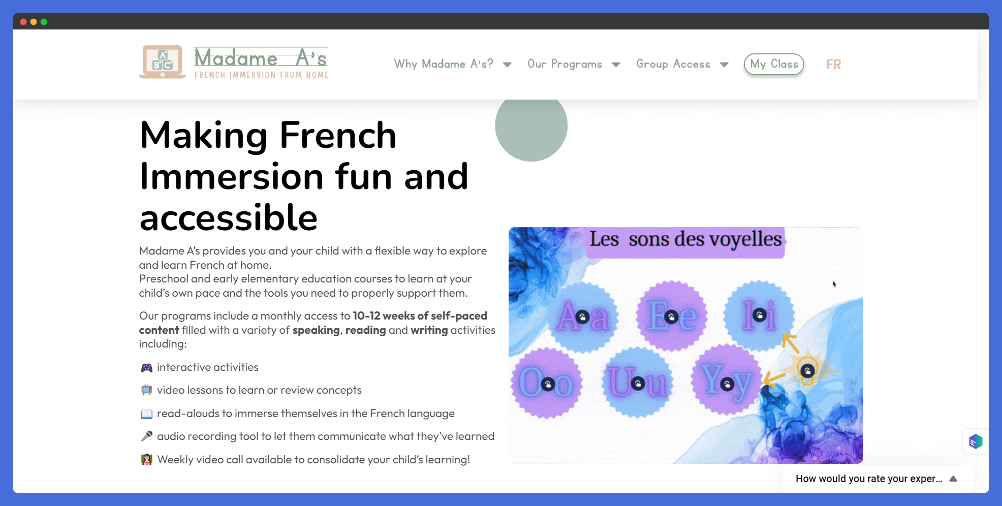 How Madame Makes Learning French Fun for Young Pupils