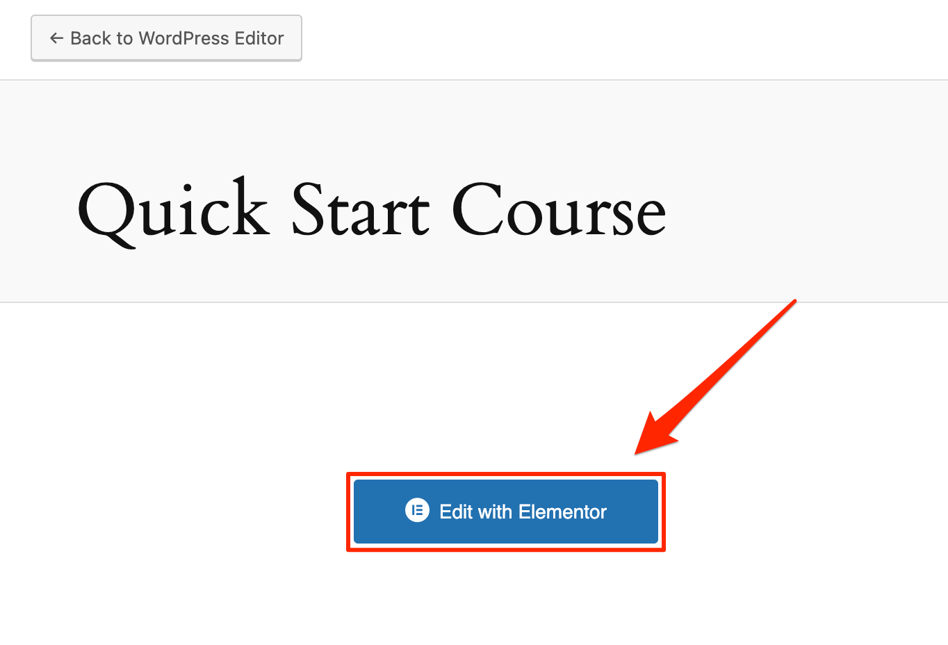 How to edit courses with Elementor - LifterLMS