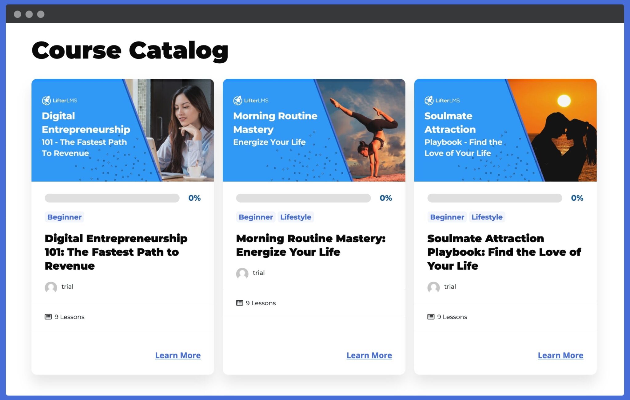 Free White Label Courses To Resell: Instant Courses - LifterLMS